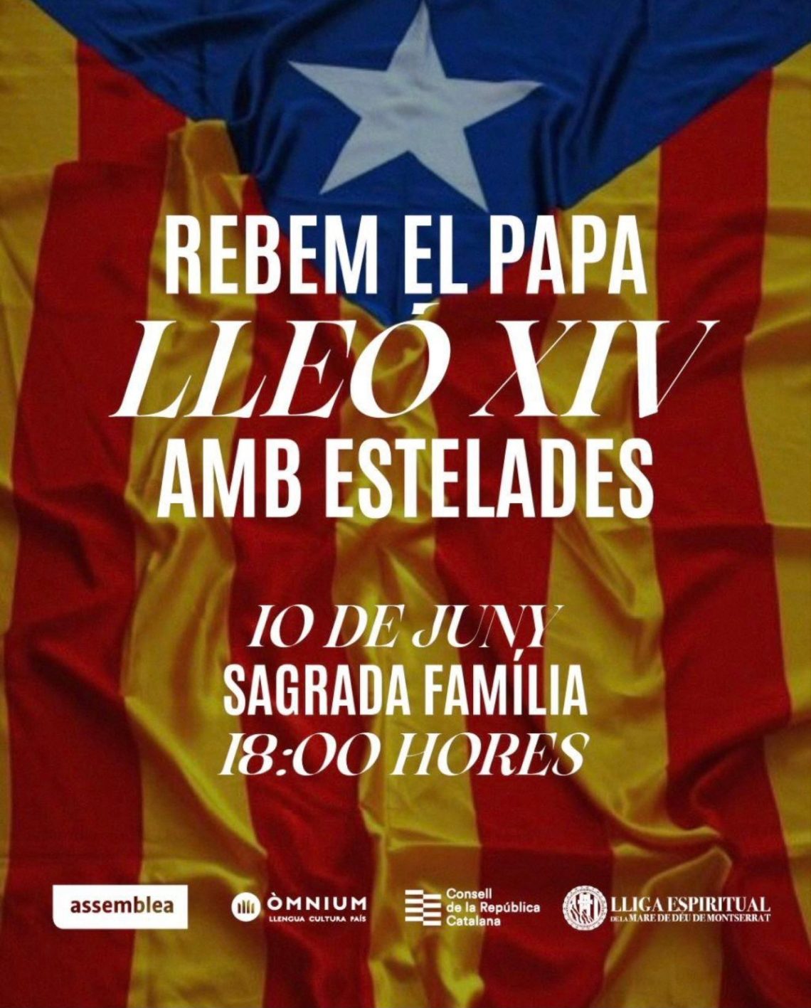 Silbidos separatistas y disputas políticas ante la llegada del Papa ...